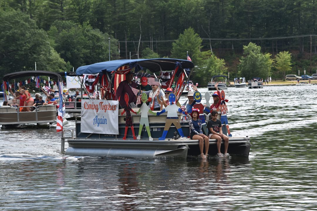 Webster Lake Annual Boat Parade - Webster Lake Association